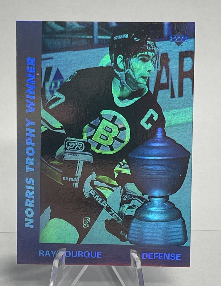1991-92 Upper Deck Award Winner Holograms #AW5 Ray Bourque Boston ...