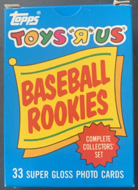 1987 Toys R Us ROOKIES Complete 33 Card BASEBALL Set w/ Bonds, Larkin ...