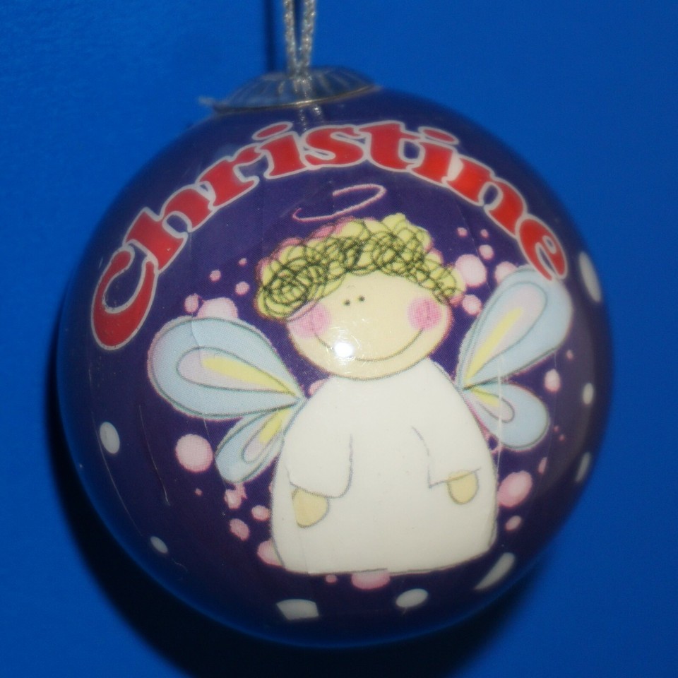 Christmas Ornament Ball Personalized The Name People Many Colors Pick ...