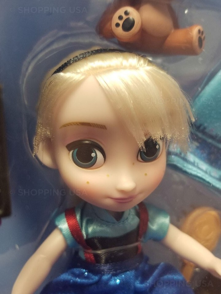 Disney Store Animator's Collection Frozen 2 Elsa Anna Mini Dolls ...