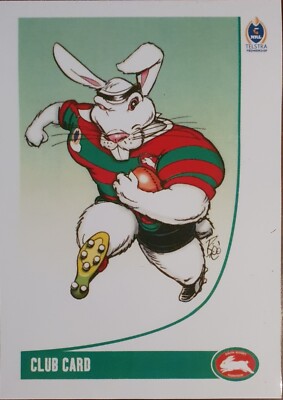 South Sydney Rabbitohs NRL Club Card Laminated Poster | eBay Australia