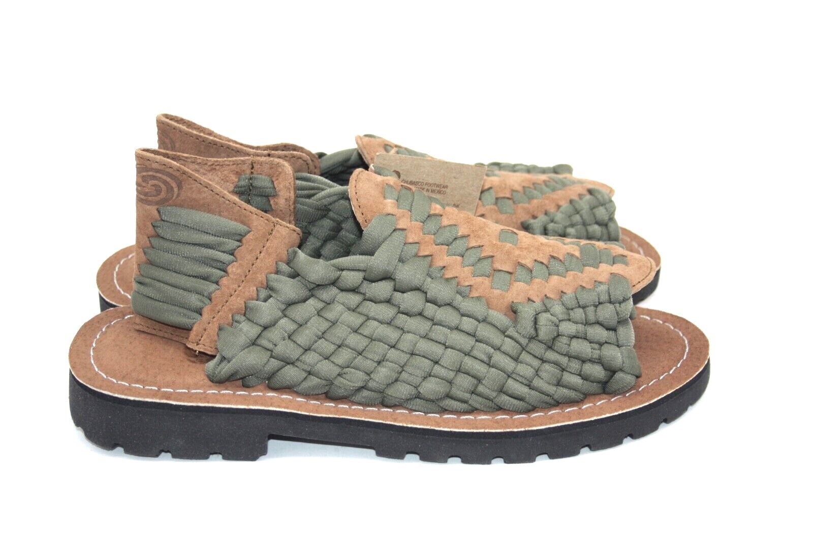 MENS SANDAL CHUBASCO AZTEC NYLON OLIVE PORK COFFEE S80411 SIZE 8 ...