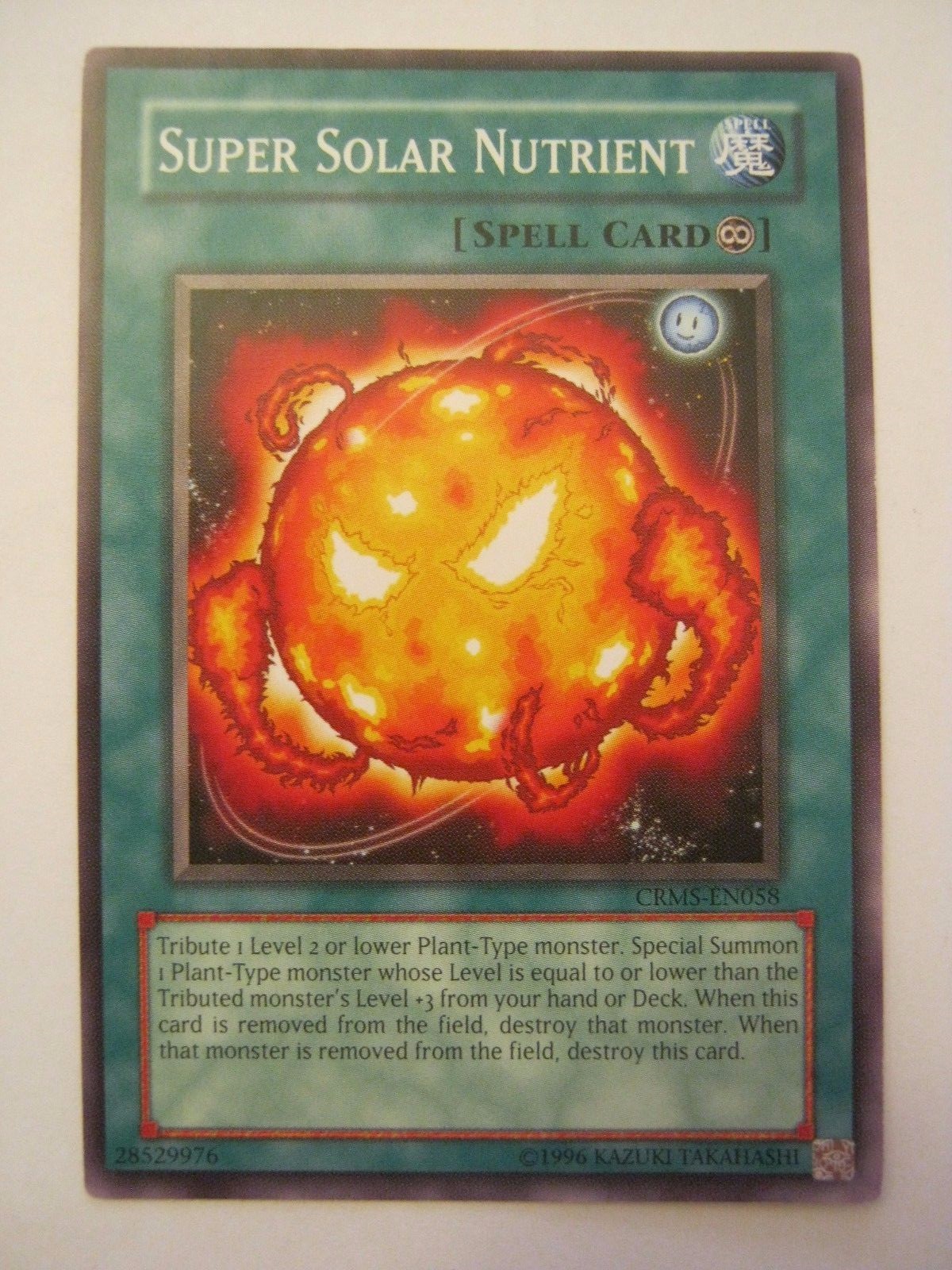 Super Solar Nutrient CRMS-EN058 Synchron Extreme Yu-Gi-Oh (JB-50) | eBay