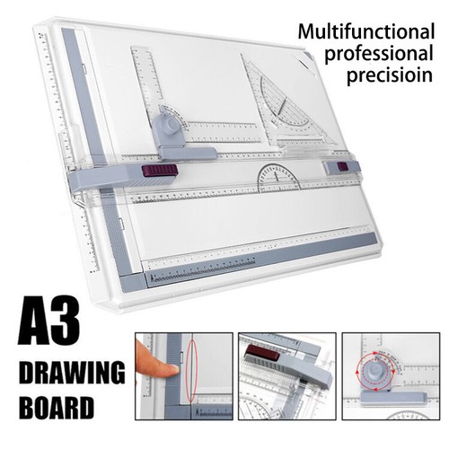 PRO A3 Drawing Board Table with Parallel Motion and Adjustable Angle ...