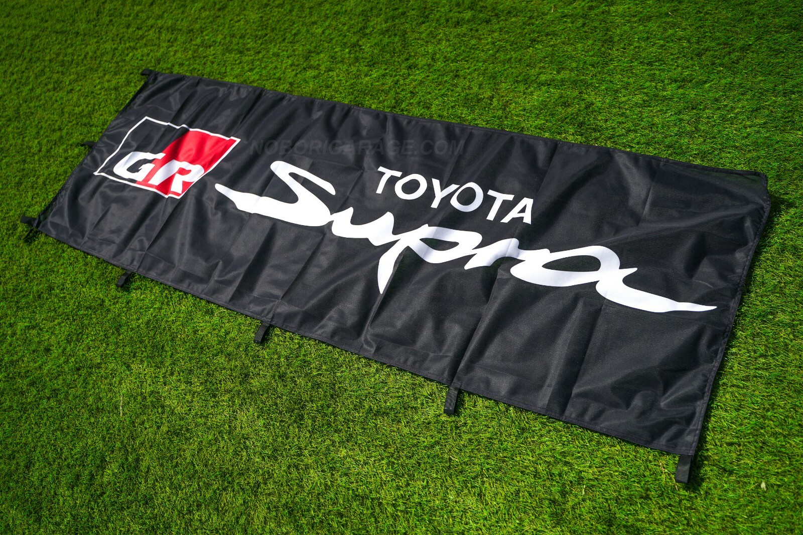 Toyota Supra GR Gazoo Racing Banner Flag Garage Sign JDM | eBay