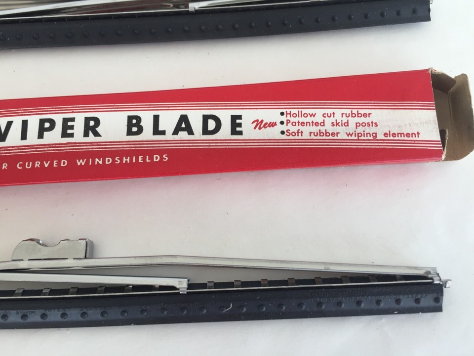 NOS IN BOX PAIR 10" TRICO WINDSHIELD WASHER BLADES RB-10" | eBay