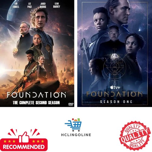 FOUNDATION : TV Series Seasons 1 & 2 DVD QUALITY AUDIO FREE SHIPMENT ...