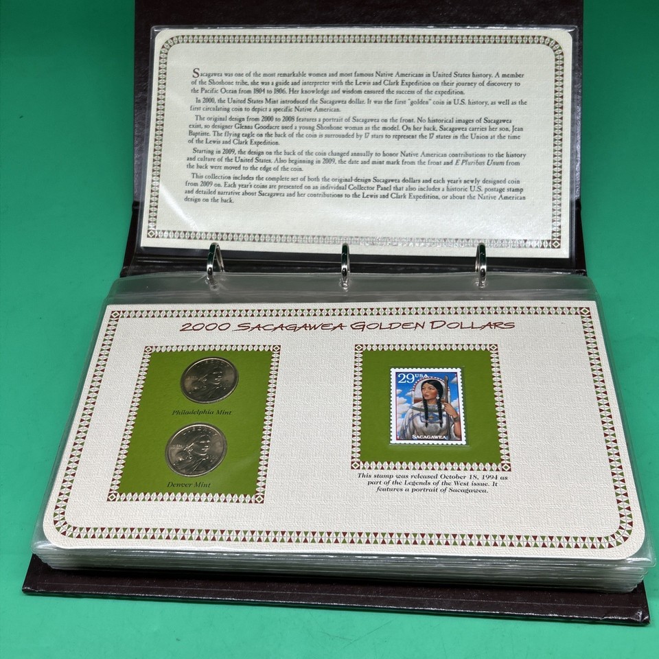 The Complete Collection of Uncirculated Sacagawea Golden Dollars 2000 ...