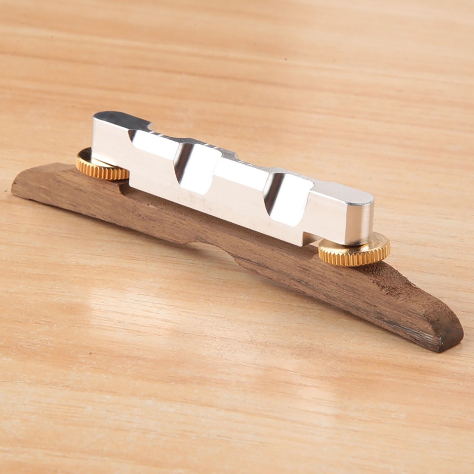 Mandolin Bridge Components Parts Height Adjustable Archtop Guiar String ...