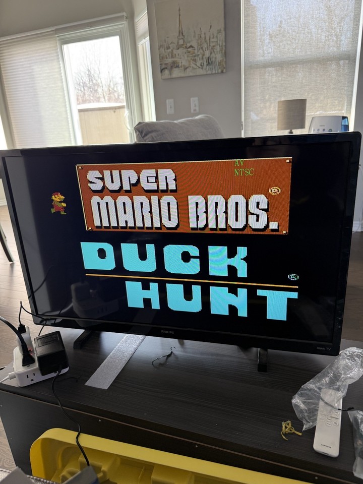 Super Mario Bros. Duck Hunt (Nintendo NES, 1988) Cartridge, Manual ...