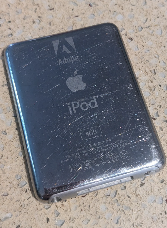 Apple iPod Nano 3rd Generation Model A1236 Silver | eBay Australia