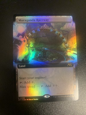 Muraganda Raceway Extended Art Rare Foil Land MTG 2025 Aetherdrift ...