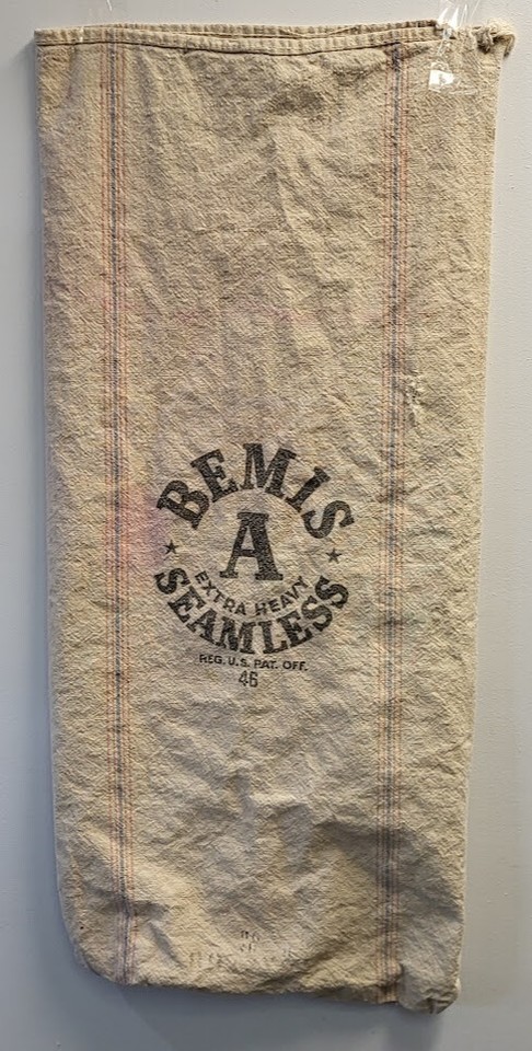 Bemis A Extra Heavy Seamless Vintage Cotton Feed Or Seed Sack | eBay