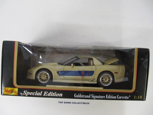 Maisto Special Edition Guldstrand Signature Corvette Metal Die-Cast 1: ...