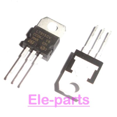 10 PCS L7915CV TO-220 L7915 LM7915 Negative voltage regulators ...