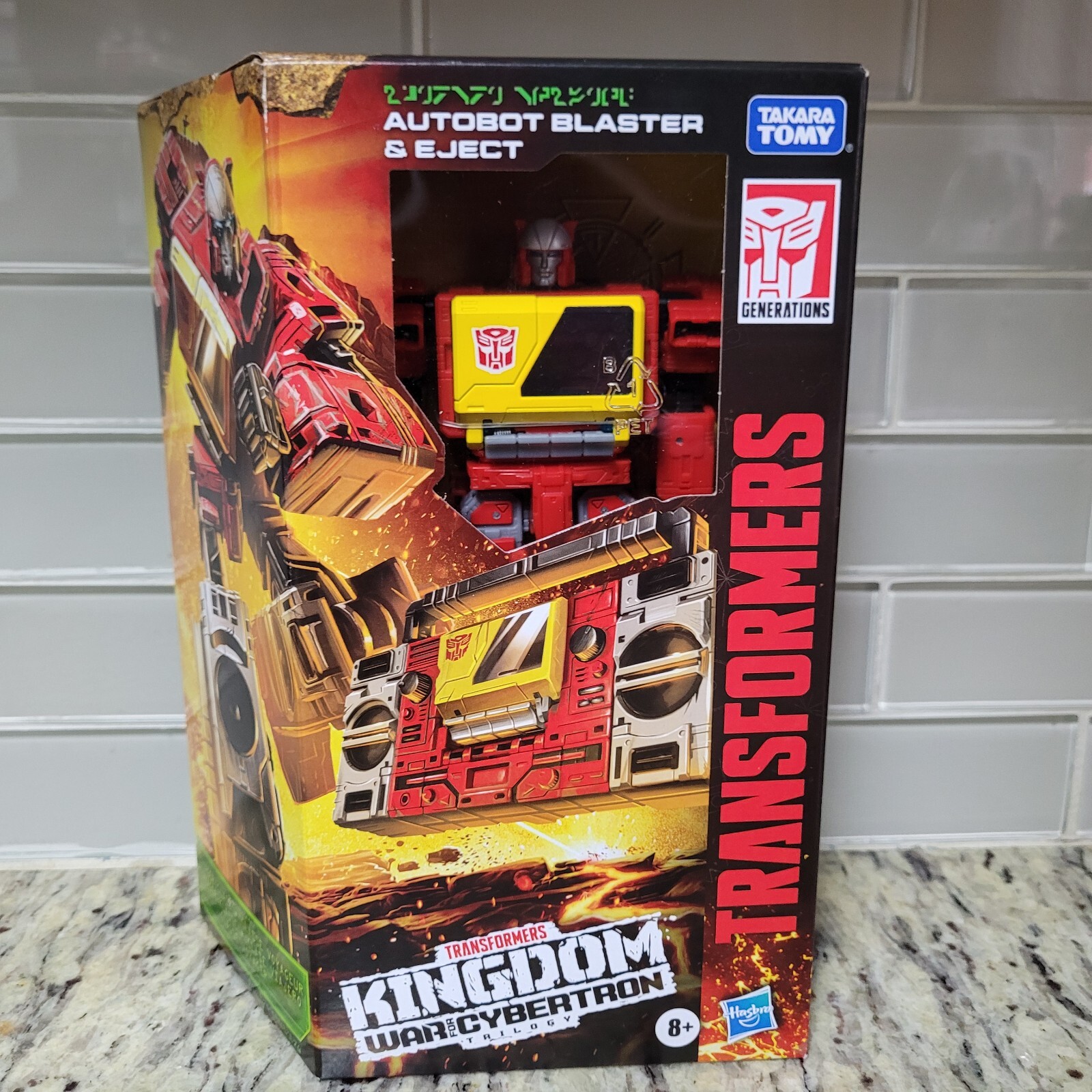 Hasbro Transformers War for Cybertron Kingdom Blaster & Eject Action Figure