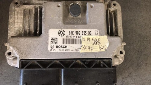 2012-2014 VW Golf Jetta ecm ecu computer 07K 906 055 DG | eBay