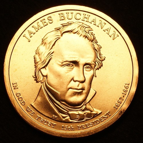 2010 P James Buchanan Presidential Dollar Pos A from US Mint Roll | eBay
