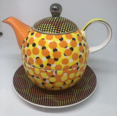 T2 TEA FOR ONE SET - TEAPOT, CUP AND SAUCER IN AS NEW CONDITION | eBay
