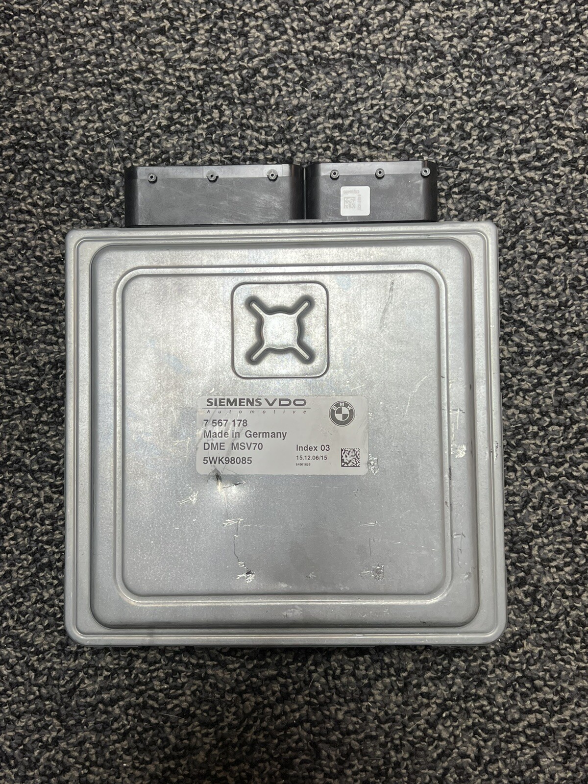 2006 2007 BMW 525i 3.0L A/T ECM ECU Engine Computer Module | 7 567 178 ...