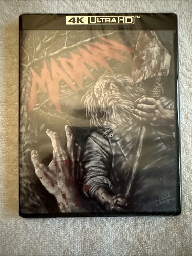 Madman 4K Ultra HD 1981 Vinegar Syndrome Horror Slasher Movie Disc ...