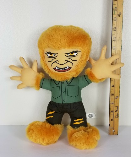 Universal Studios Monsters The Wolfman Plush 1999 Stuffins Jumbo 24 ...