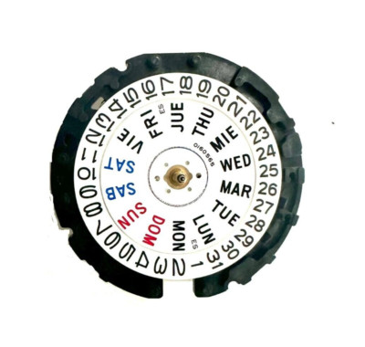 SEIKO V158 REPLACEMENT MOVEMENT VS43 INCLUDE CAPACITOR AND STEM DAY ...