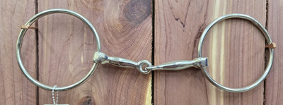 4" Ring Smooth Snaffle Bit | eBay