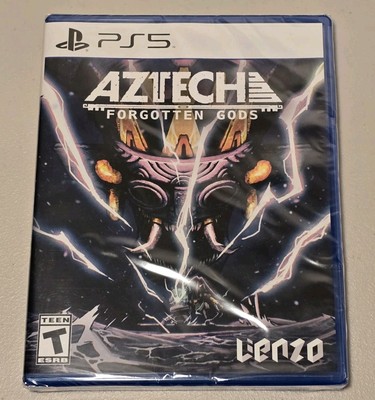Aztech: Forgotten Gods PS5 Sony Playstation 5 Limited Run Games Lienzo ...
