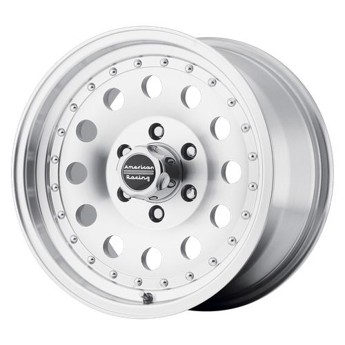 14x6 American Racing AR62 OUTLAW II Machined Wheel 5x4.5 (6mm ...