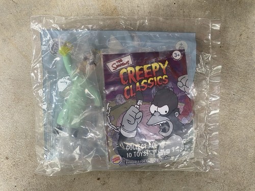 Burger King Simpsons Professor Frink Invisible Man Figure MISP Vintage ...