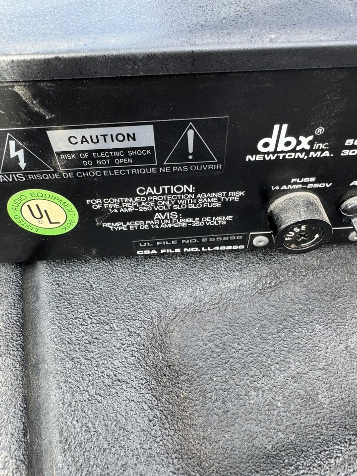 DBX 4BX Multi-Band Dynamic Range Expander | eBay