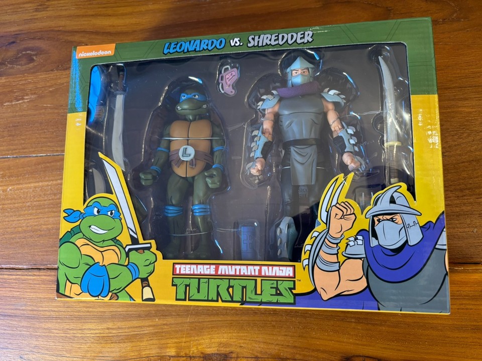 Huge NECA TMNT Cartoon Series Lot First Waves 2-Packs and Deluxe 47 ...