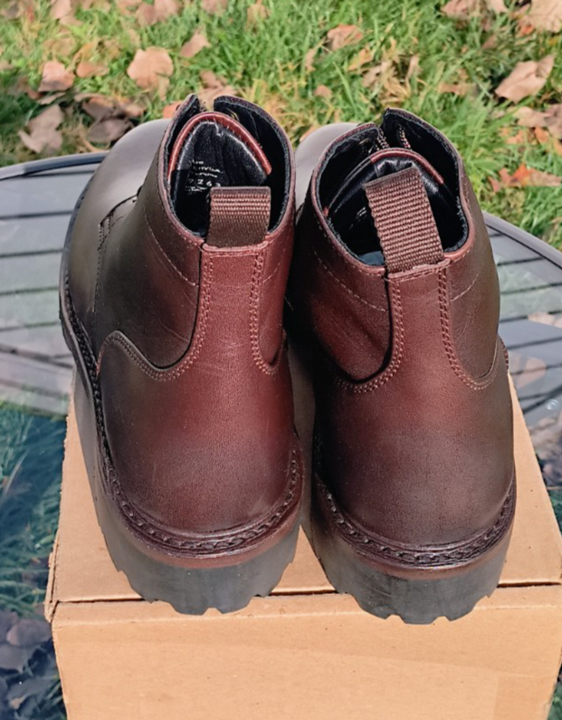 New Thursday Boot 11.5 US 'Hero' Brown Leather Boot $215 Men Lug Sole ...