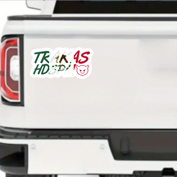 Trakas HDSPM Car Decal | Trakas Sticker | Vinyl Stickers | Mexico Flag ...