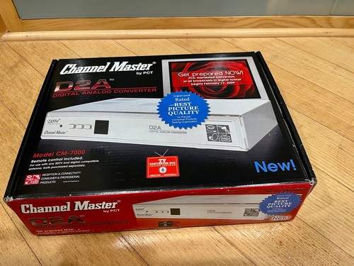 NEW IN BOX - CHANNEL MASTER D2A CM-7000 - DIGITAL ANALOG CONVERTER ...