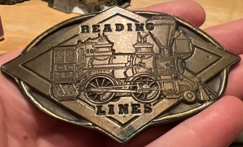 Vintage Reading Lines Train Engine Tiffany Studio New… - Gem
