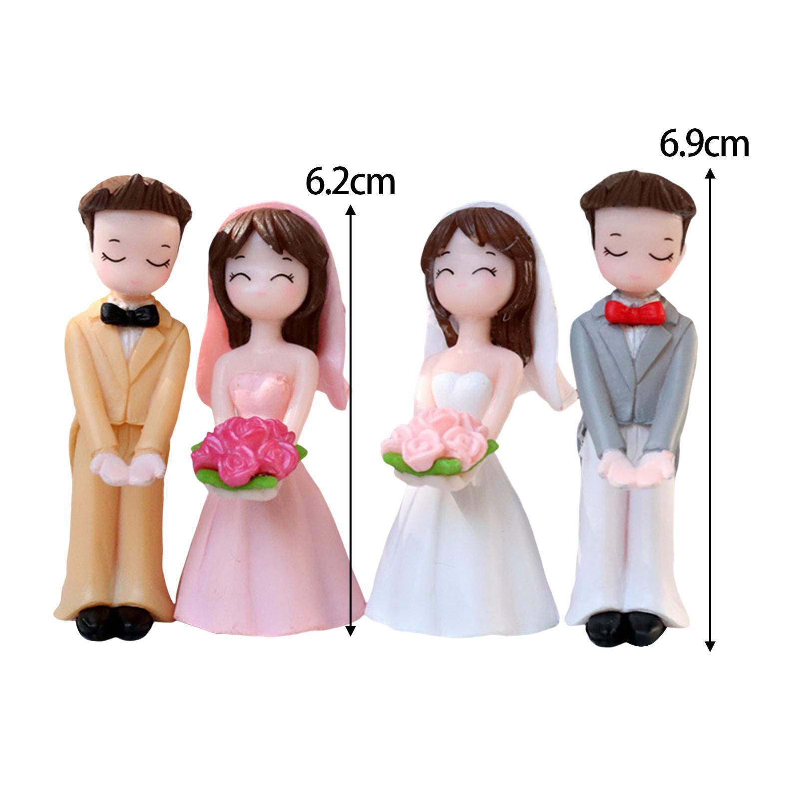 Wedding Cake Toppers DIY Micro Landscape Sandtable Miniature Scene ...