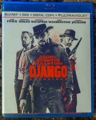Django Unchained (Blu-ray + DVD + Digital Copy, 2013, 2-Disc Set) Jamie ...
