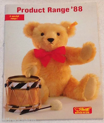 STEIFF SORTIMENT Large CATALOG BOOK TEDDY BEARS & ANIMALS IDENTIFY ...