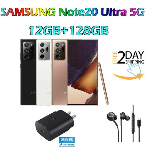 Samsung Galaxy Note 20 Ultra 5G SM-N986U Factory Unlocked 12+128GB US ...