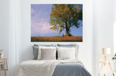 Beautiful Abstract Tree Man isolated Print Home Decor Wall Art choose ...