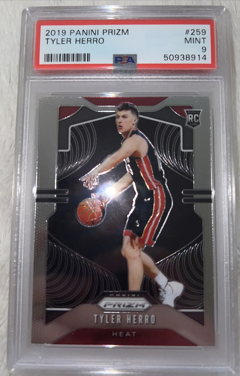 Tyler Herro RC ROOKIE CARD Base 2019-20 Panini Prizm #259 Tyler Herro RC ROOKIE CARD Base 2019-20 Panini Prizm #259