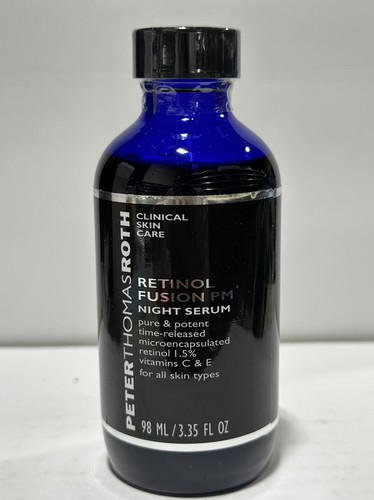 Peter Thomas Roth Retinol Fusion PM Night Serum 3.35 fl oz 98 ml Sealed ...