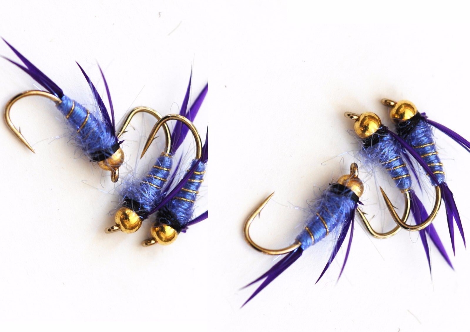 Purple Prince Nymph Top Quality Trout Fly Fishing Flies Assorted Sizes ...