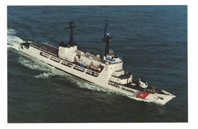USCGC Hamilton WHEC-715 Cutter Coast Guard Ship Postcard | eBay