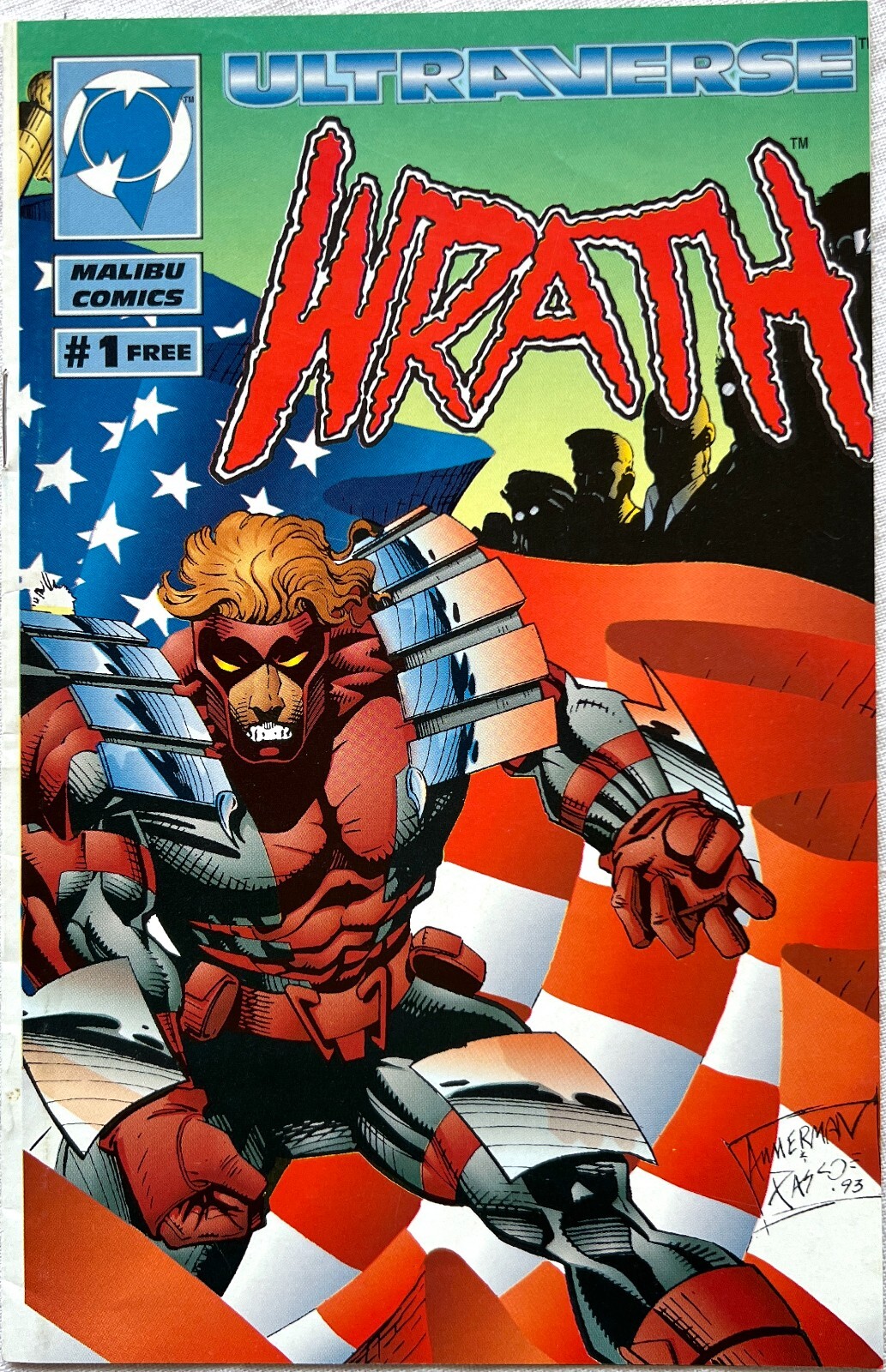 Vintage Comic Ashcan Comics, Dark Horse, Image, Marvel, Malibu, Wizard ...