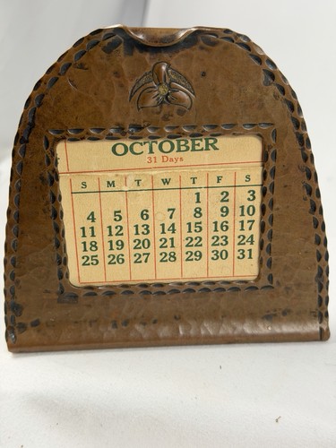 Roycroft Era Kopper Kraft Shops KKS Hammered Copper Perpetual Calendar ...