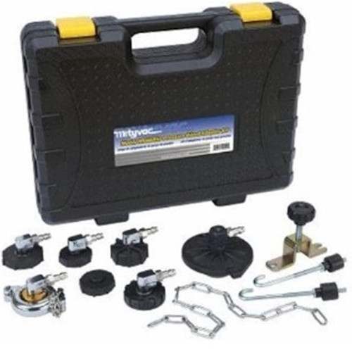 Mityvac MVA6850 Pressure Bleed Adapter Kit, 7 Adapters for US and Asian ...