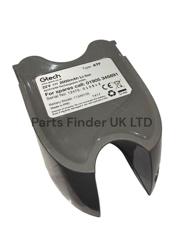 Genuine Gtech Multi MK2 ATF006 113A0105 Vacuum Battery Power Pack Part ...